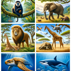 Animales salvajes en su habitat: Una mirada a la vida silvestre ...